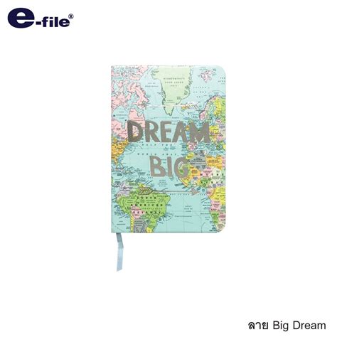 E File อี ไฟล์ สมุดโน๊ต ปกแข็ง ลายแผนที่ สมุดบันทึก มีลายเส้น รหัส Cnb111 Shopee Thailand
