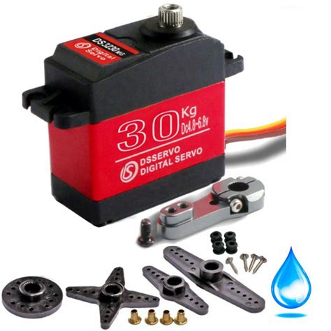 30kg High Torque Metal Geared Waterproof Digital Servo Ds3230 Howes