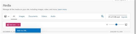 wordpress ajouter des médias stacklima