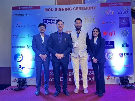 sakshi maheshwari on linkedin glbimr teamwork mousigningceremony
