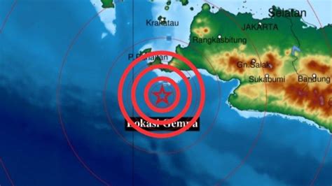 Gempa Guncang Banten Jumat 15 April 2022 Info Terkini Bmkg Berikut