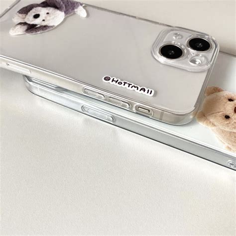 갤럭시 아이폰 고양이 곰돌이 강아지 스티커 빈티지 폰케이스