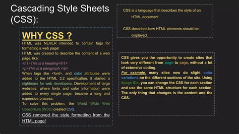 Introduction To Html5 Css Javascript And Jquery Pptx