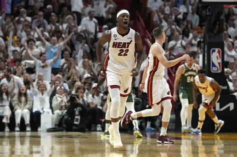 巴特勒56分，nba常规赛冠军雄鹿要被“黑八”了？热火季后赛奇迹