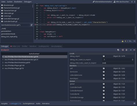 Some Variables Not Shown In Debugger · Issue 10703 · Godotenginegodot