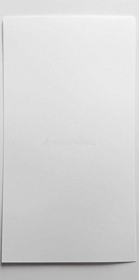 White Sheet Of A4 Paper Stock Illustration Illustration Of Office 309864243