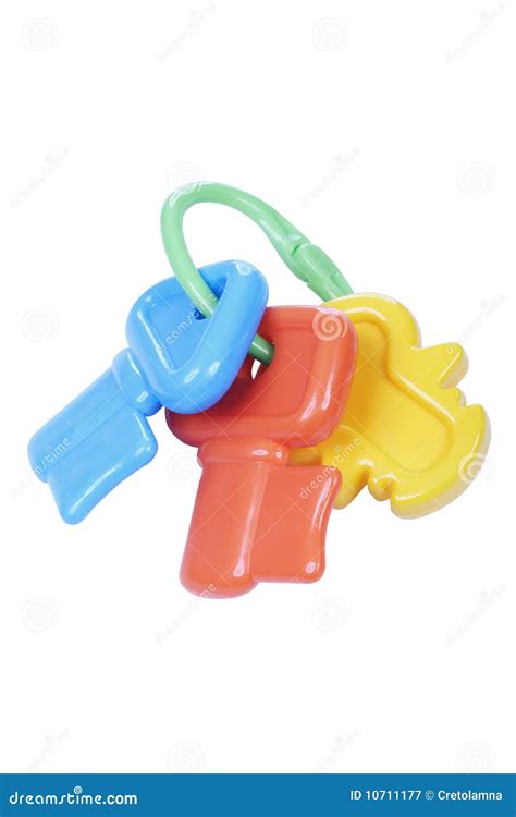 Teething Keys Stock Image Image Of Plaything Soother 10711177