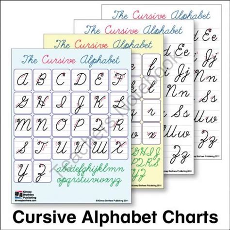esl cursive alphabet charts cursive alphabet chart cursive