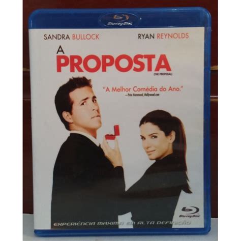Blu Ray A Proposta Sandra Bullock Ryan Reynolds Original Usado