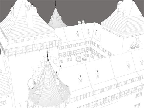 Castle 3d Model Cgtrader