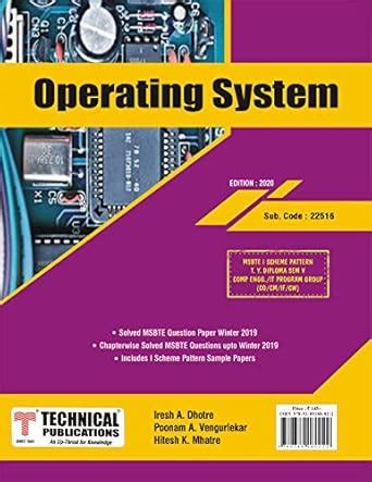 Operating System For Msbte I Scheme V Co Cm Cw