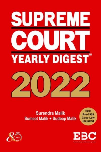 Supreme Court Yearly Digest 2022