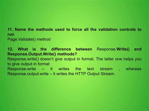 Top 15 Asp Dot Net Interview Questions And Answers Ppt
