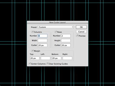 New Guide Layout Feature For Photoshop Cc 2014 2 By Seth Shaw On Dribbble