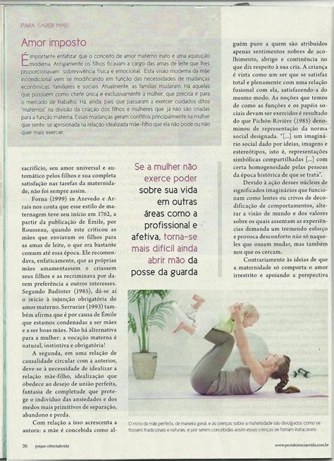 Andreia Cal Ada O Mito Do Amor Materno Revista Psique
