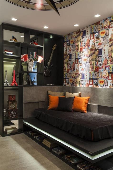 Quarto De Rapaz 60 Fotos Para Te Ajudar A Decorar Um Ambiente Masculino