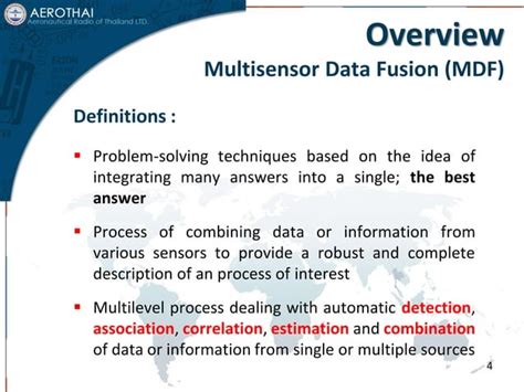 Multisensor Data Fusion Techno Briefing Pdf