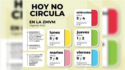 Hoy No Circula Qué Autos Descansan El 1 De Marzo De 2023 En Cdmx Y Edomex