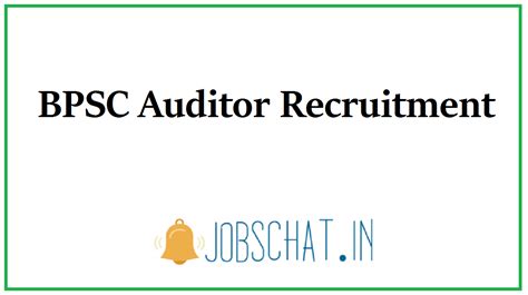 BPSC Auditor Recruitment Apply For Auditor Vacancy