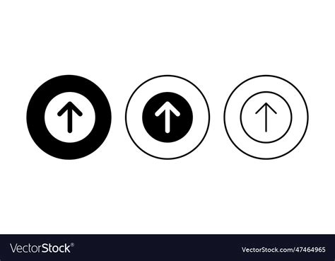 upload icon set load data symbol royalty free vector image