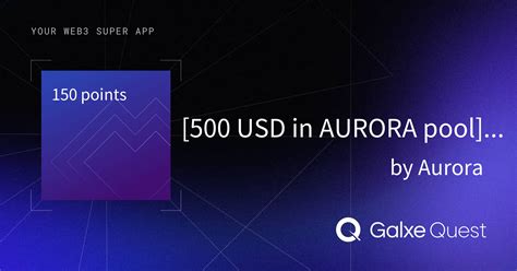 [500 usd in aurora pool] aurora x pyth network explorer by aurora