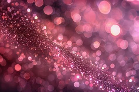 Premium Photo Rose Gold Glitter Bokeh Texture Background Rose Gold Bright And Pink Glitter