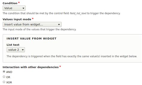 conditionals don t work on dependent paragraphs fields [ 2851624