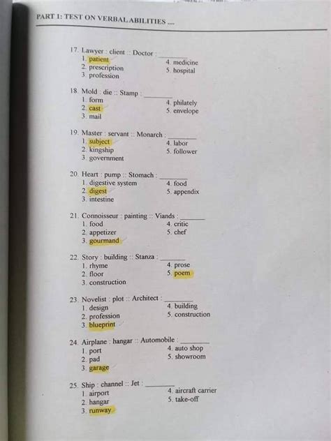 Analytical Ability Verbal Civil Service Exam Online Facebook