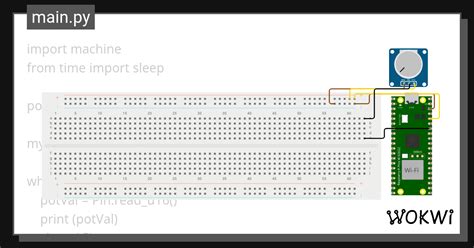 Reading Analog Voltages Using A Potentiometer Wokwi Esp32 Stm32