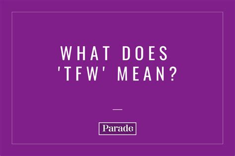 Tfw Meaning On Social Media Heres What It Means Parade