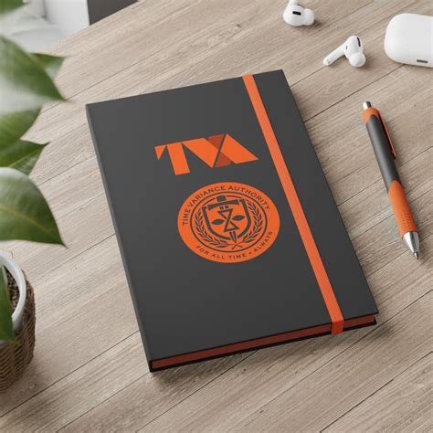 TVA Hardbound Journal Loki Notebook Time Variance Authority Lined Pages For All Time Always