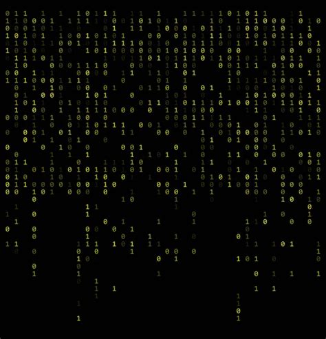 Binary Code Stream Background Data Vector Design Stock Vector Image By ©newelle 201578888