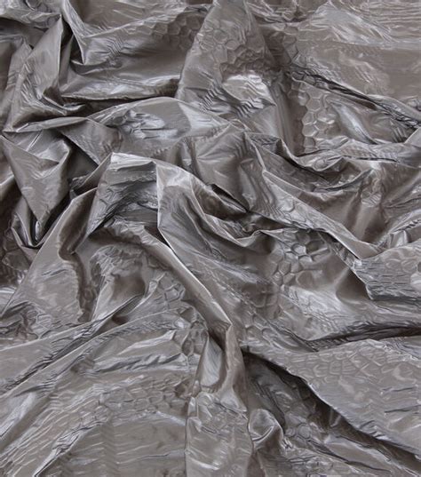 Yaya Han Silver Sculpted Weave Fabric Joann