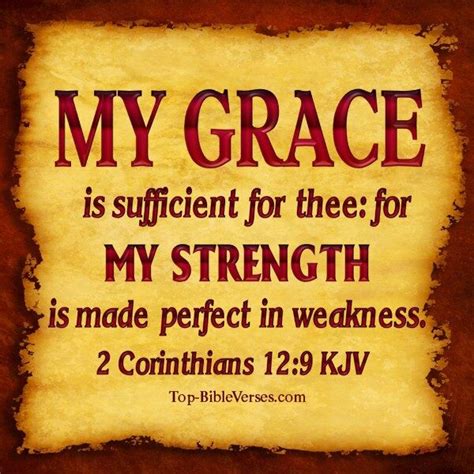 My Grace Is Sufficient Kjv Understanding The Power Of Divine Favor