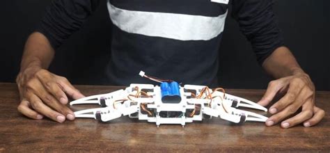 How To Make A Walking Spider Robot At Home 3d Printed Crawling Robot 5 Steps Instructables