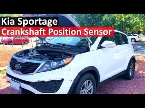 How To Replace Crankshaft Position Sensor Code P0335 Kia Sportage
