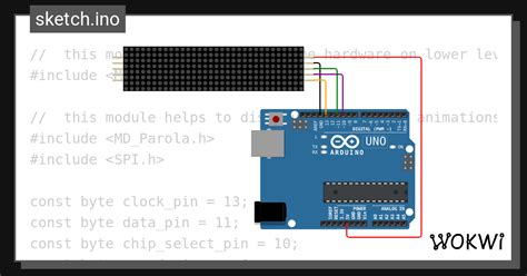 C212 Gbl Dotmatrixdisplay Act3a Wokwi Esp32 Stm32 Arduino