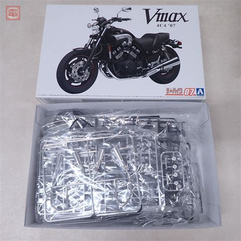 Yahoo オークション 未組立 アオシマ 1 12 ヤマハ 4c4 Vmax 07 ホン