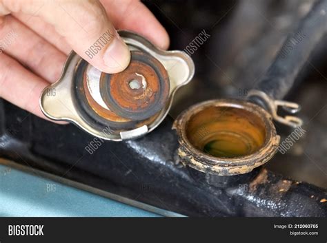 Damaged Car Radiator Image Photo Free Trial Bigstock