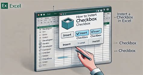 How To Insert A Checkbox In Excel Step By Step Guide