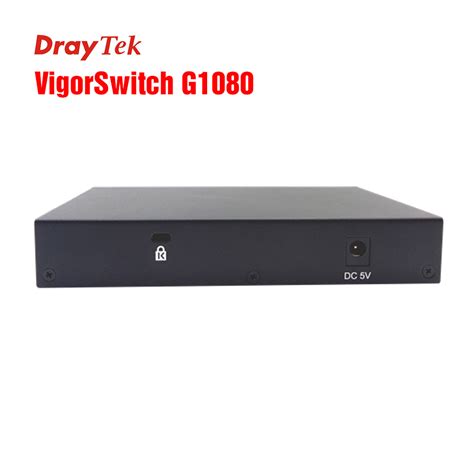 Smart Switch 8 Port Gigabit Draytek Vigorswitch G1080 Giá Rẻ