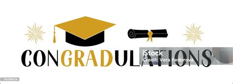 흰색에 고립 된 졸업 모자와 함께 잉감 문자 졸업생 타이포그래피 포스터를 축하합니다 인사말 카드 배너 스티커 라벨 티셔츠 등을위한 벡터 템플릿을 쉽게 편집 할 수 있습니다