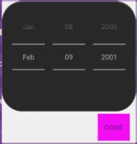 Java How To Change The Date Picker Background Color In Android Stack Overflow