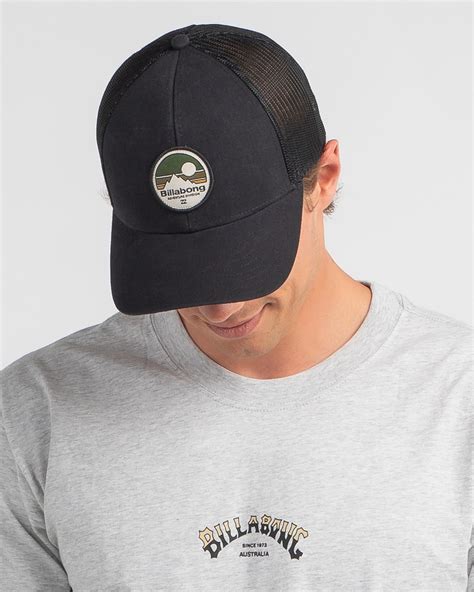 Shop Billabong Walled Adiv Trucker Cap In Black Fast Shipping And Easy