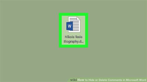 How To Hide Or Delete Comments In Microsoft Word 9 Steps