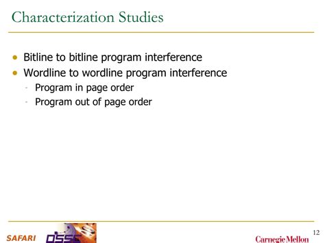 Ppt Program Interference In Mlc Nand Flash Memory Characterization Modeling And Mitigation