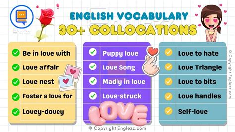 30 Collocations With Love You Should Know • Englezz