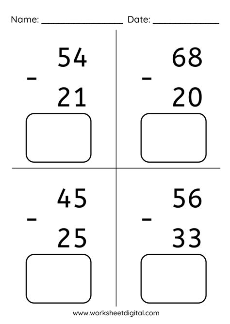 1st Grade Math Worksheet Digital 1st Grade Math Worksheet Digital