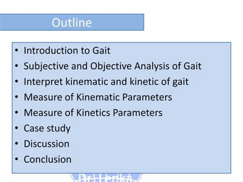 Kinetics And Kinematics Paramters In Gait Pdf Physical Therapy