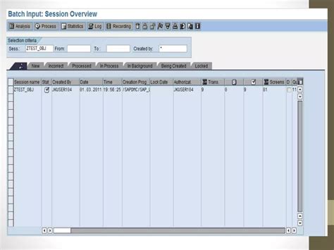Sap Batch Data Communication Pptx Databases Computer Software And Applications